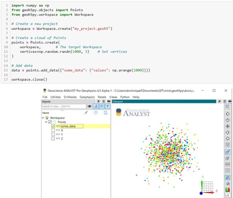 GEOH5: A Framework for Geoscience Data and Model Portability - Mira ...